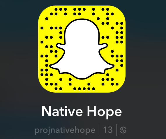 Native Hope Snapchat