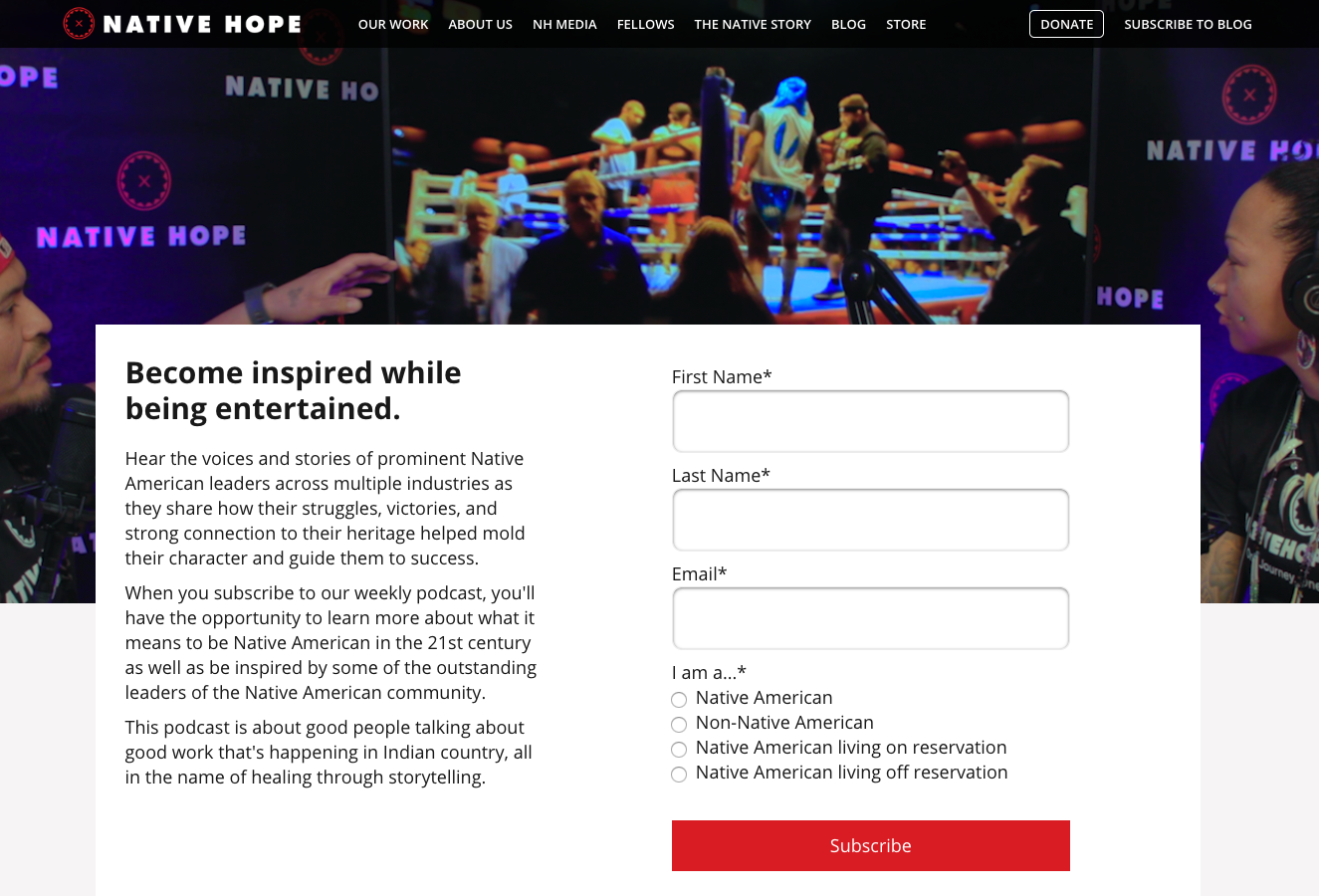 Native Hope Resource Library